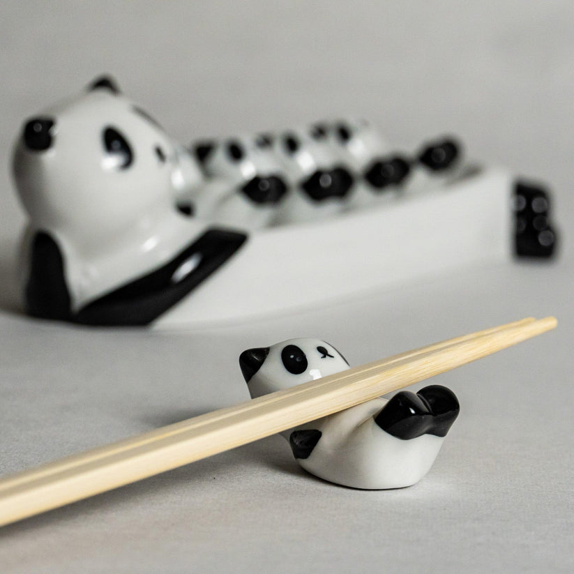 Ceramic Panda Chopstick Rest Set | Charming Table Decor | RAF Lifestyle ...